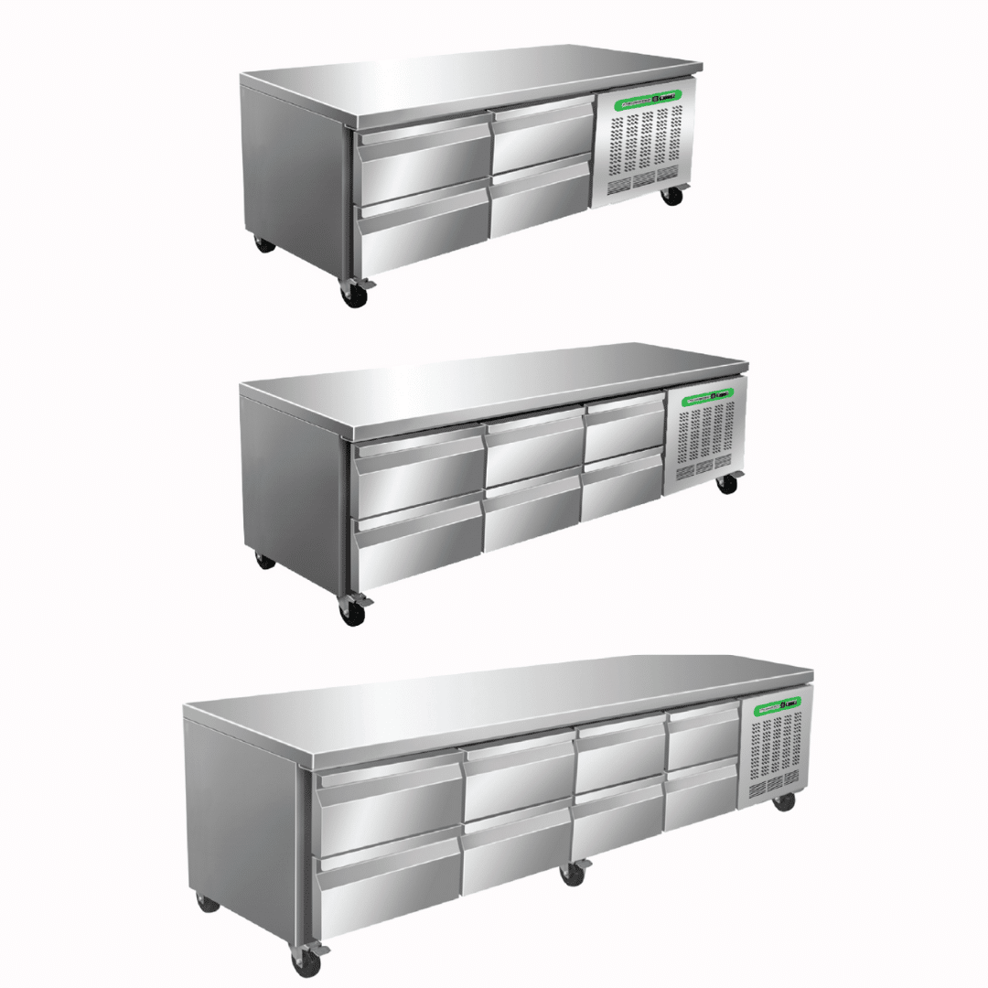 Soubassements avec Tiroirs – Parinox